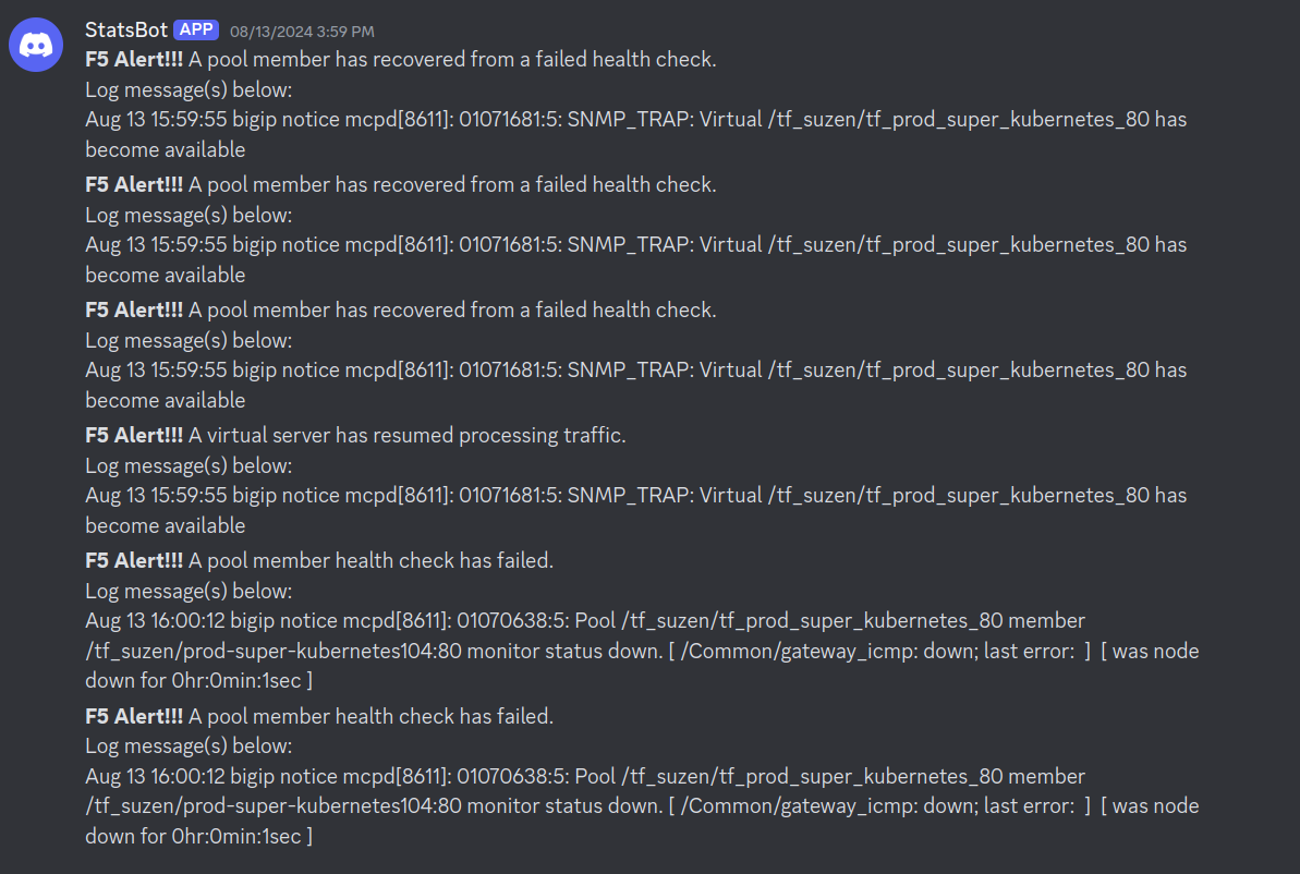 Sending F5 BIG-IP Alerts to Telegram/Discord – Tim's Random Babblings