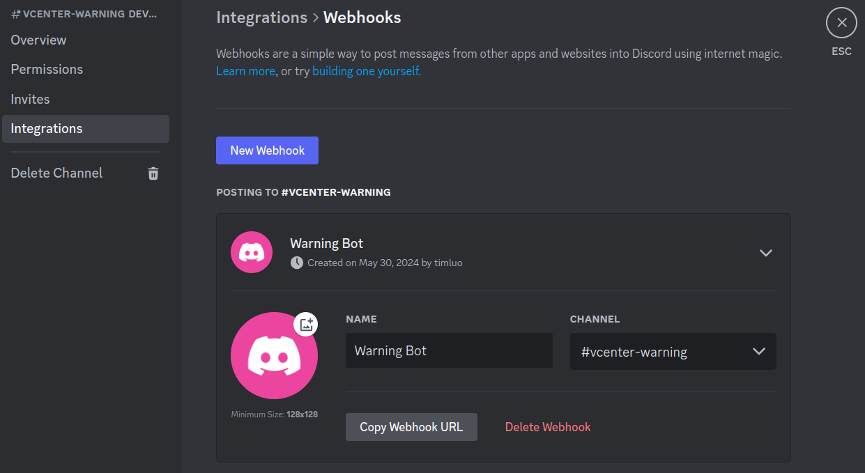 Sending VMware vCenter Alerts to Telegram/Discord – Part 2 – Tim's ...